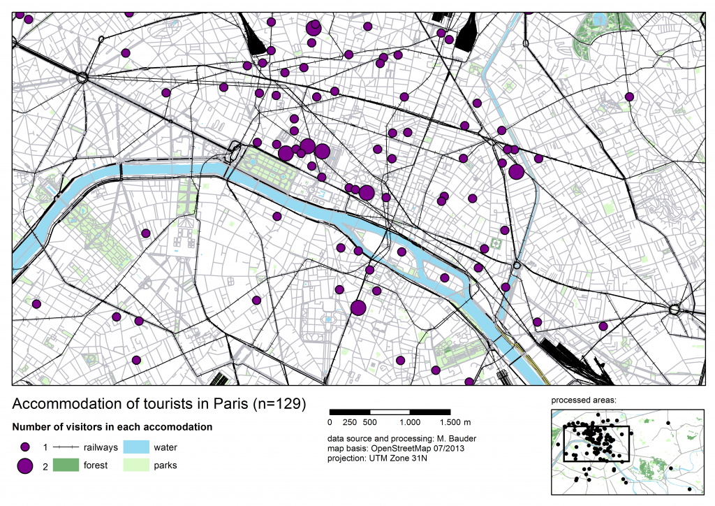 Exploring tourist mobility in Paris. A combined visitor survey and GPS ...